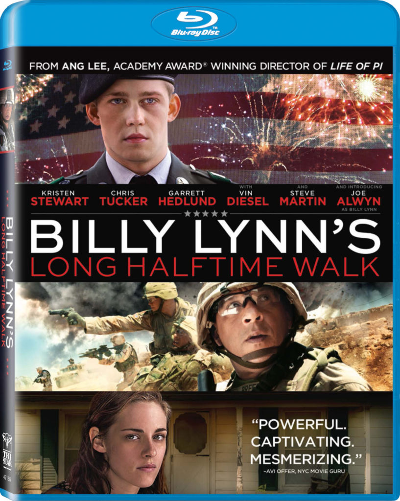 Billy Lynn’s Long Halftime Walk Blu-ray (Incluye Slipcover) – fílmico