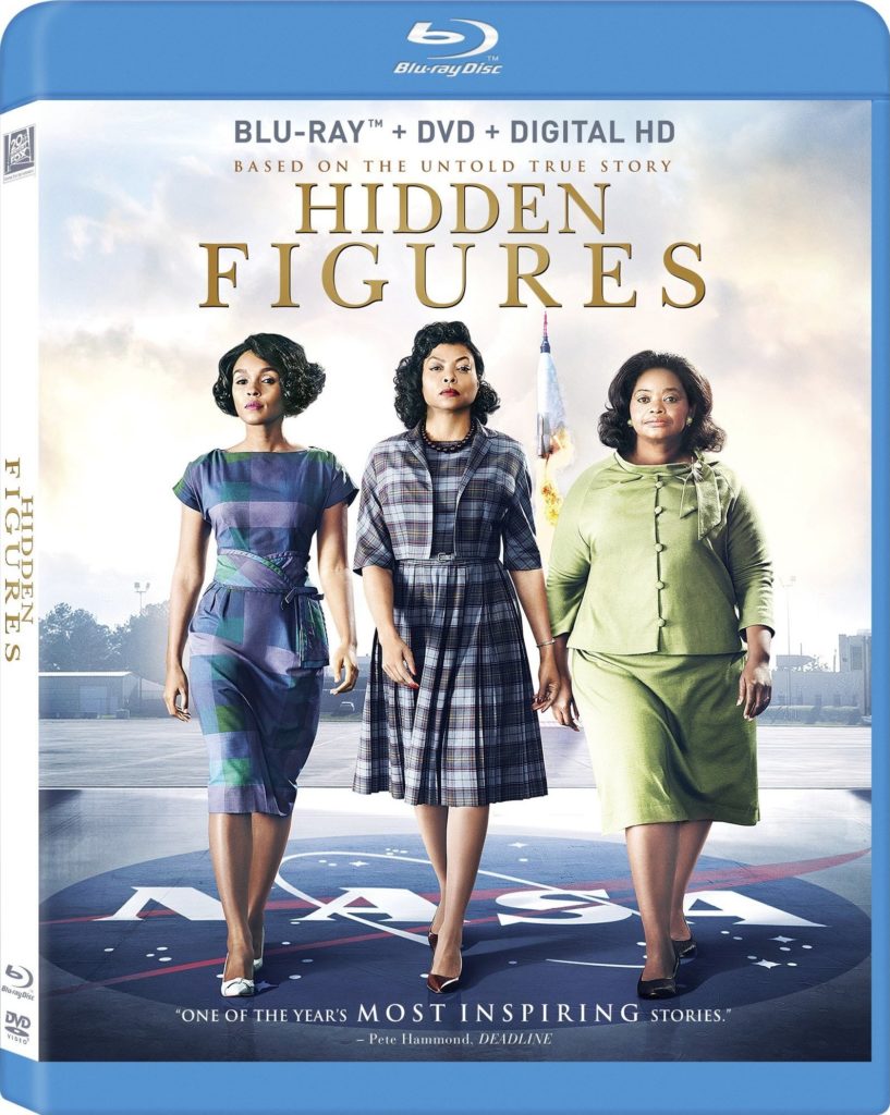Hidden Figures Blu-ray + DVD – fílmico