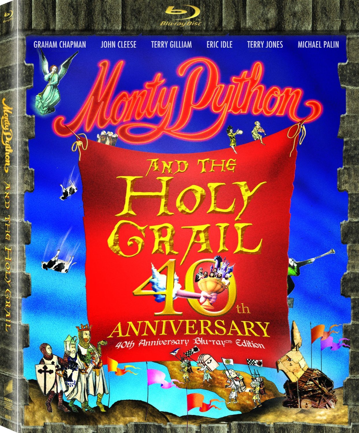 Monty Python and the Holy Grail Blu-Ray (40th Anniversary Edition ...