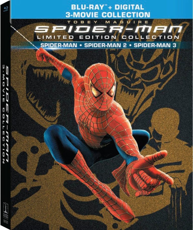 Spider-Man 3-Movie Collection Blu-Ray – fílmico
