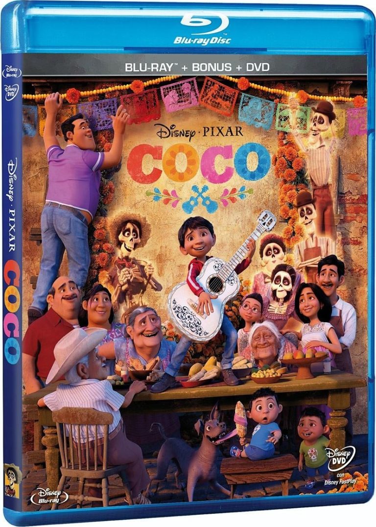 Coco Blu-Ray + DVD – fílmico