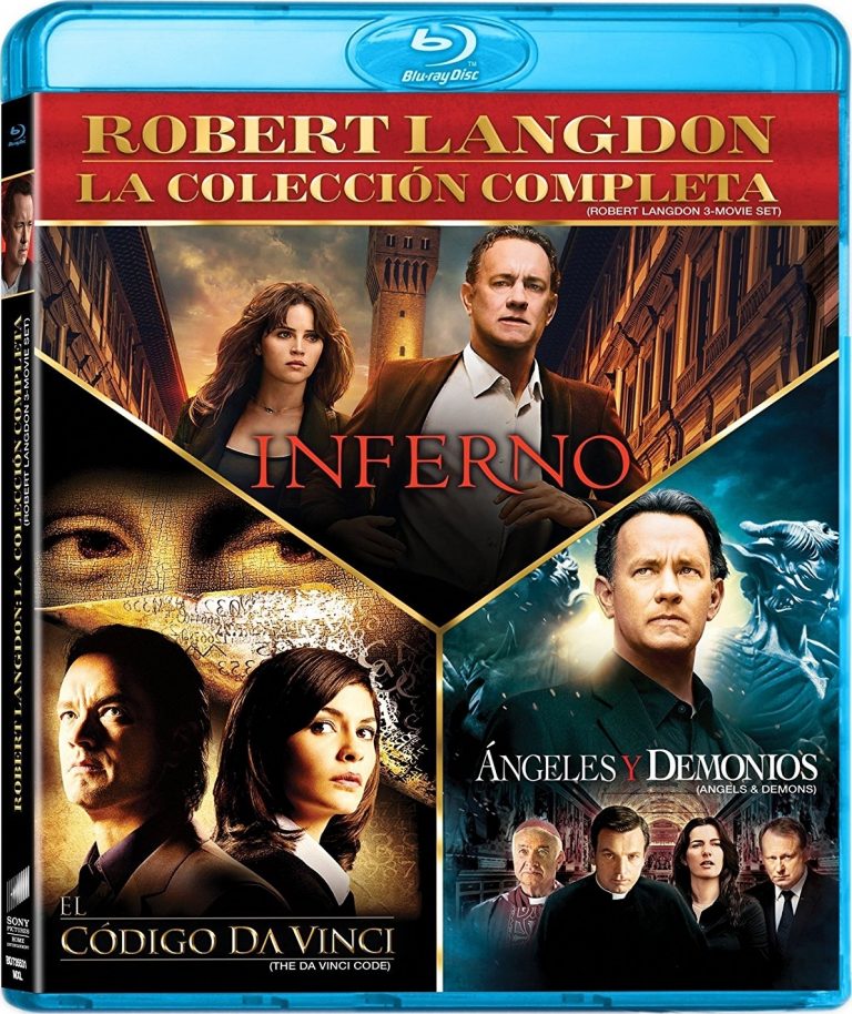 [USADO] Robert Langdon Collection (El Codigo Da Vinci / Angeles y Demonios / Inferno) Blu-ray ...