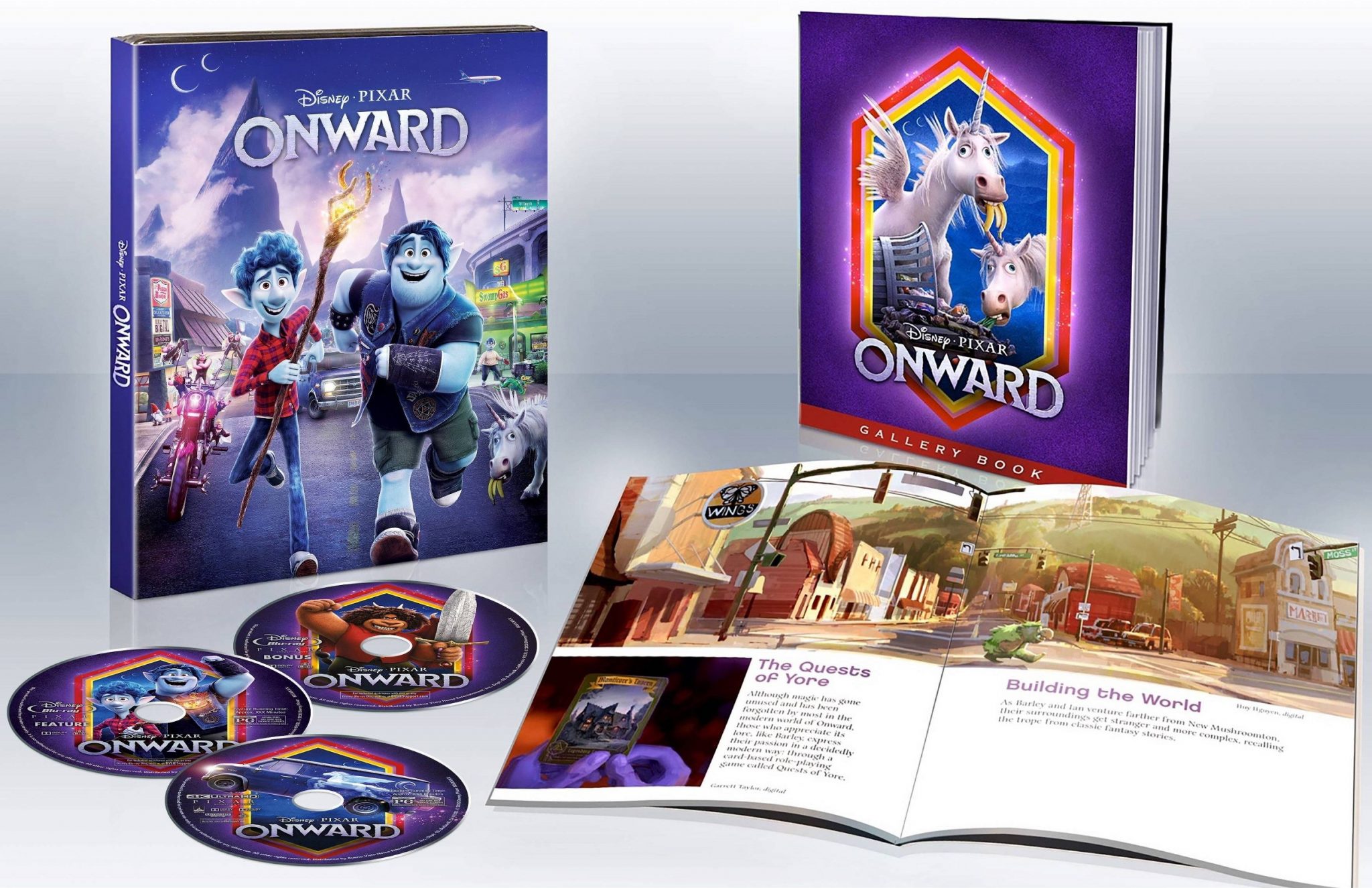 Onward UHD4K + Blu-Ray (Exclusive with Gallery Book) – fílmico