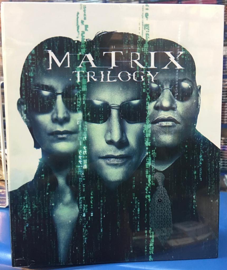 The Matrix Trilogy Blu-Ray (Hardcover) – fílmico