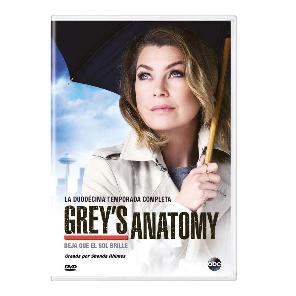 Grey’s Anatomy – La Duodécima Temporada Completa DVD – fílmico