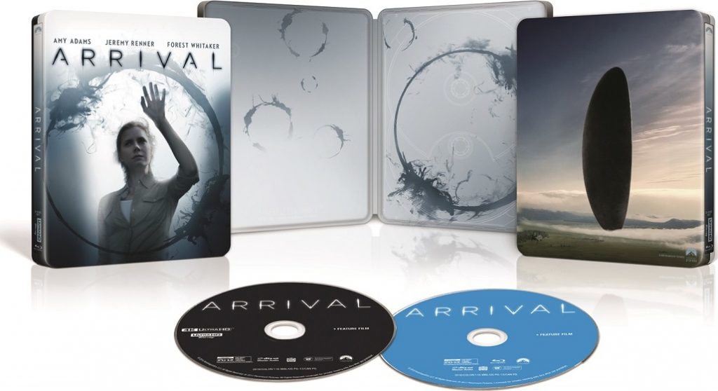 [USADO] Arrival UHD4K + Blu-Ray (SteelBook) – fílmico
