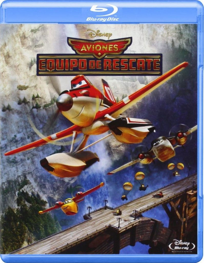 Planes: Fire & Rescue (Aviones: Equipo de Rescate) Blu-Ray – fílmico