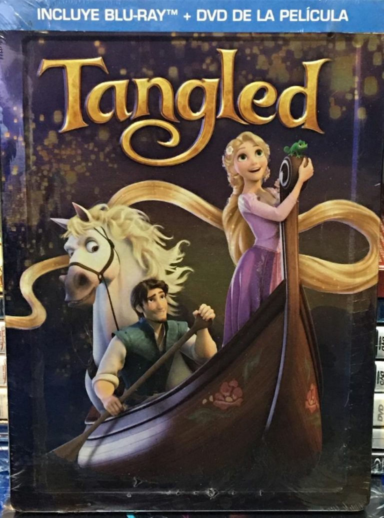 Tangled DVD + Blu-Ray (SteelBook) – fílmico