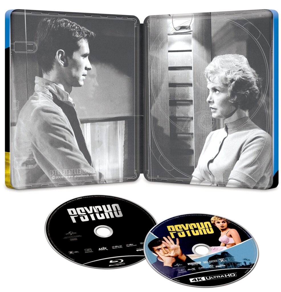 Psycho 4K Blu-Ray Steelbook – fílmico