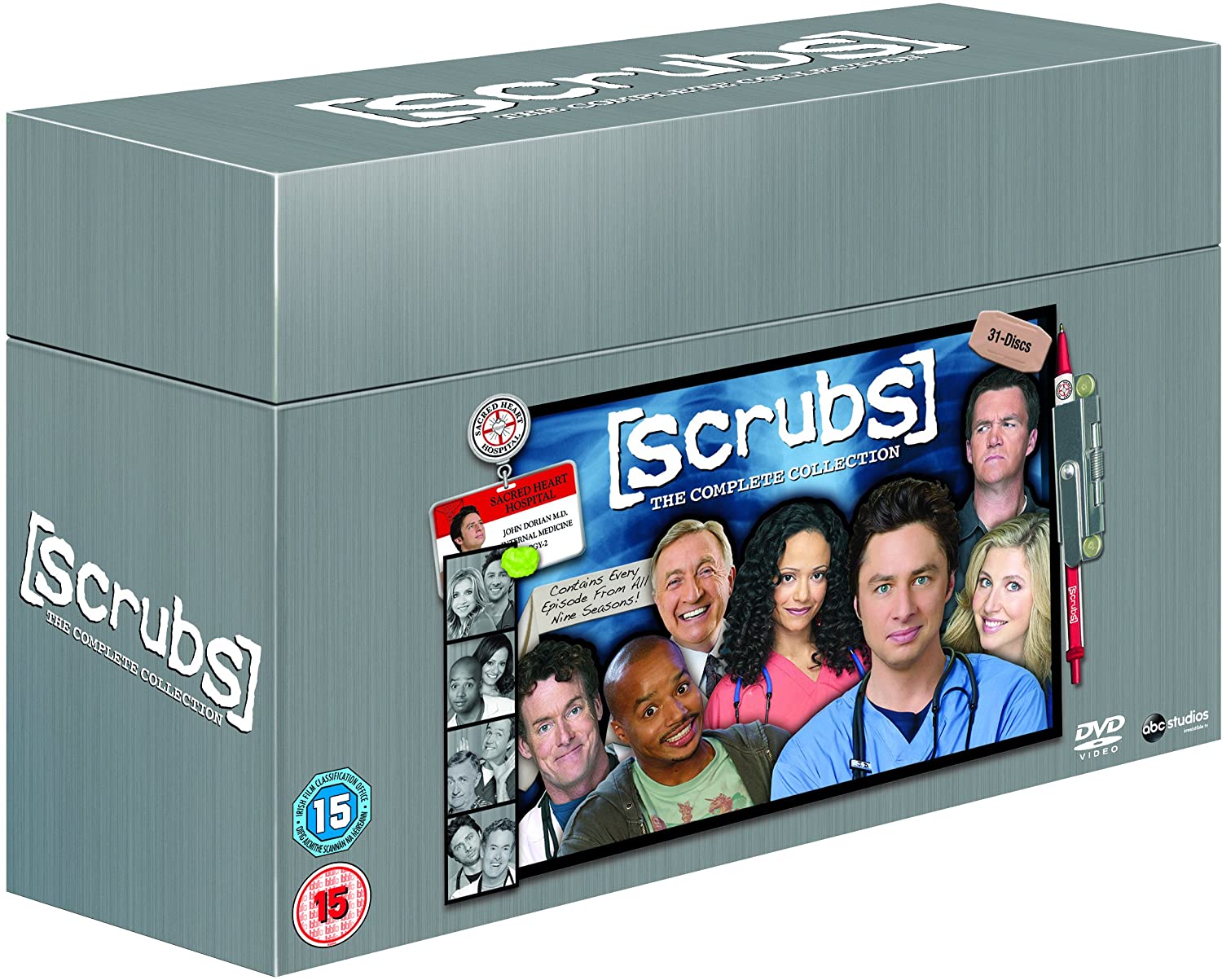 Scrubs The Complete Collection DVD – fílmico