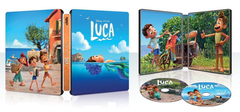 Luca UHD4K + Blu-Ray Steelbook – fílmico