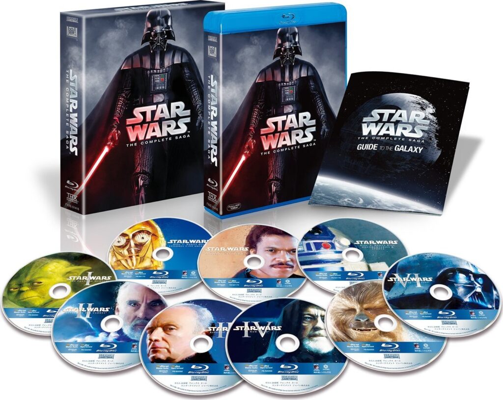 Star Wars: The Complete Saga Blu-Ray (reissue) – fílmico