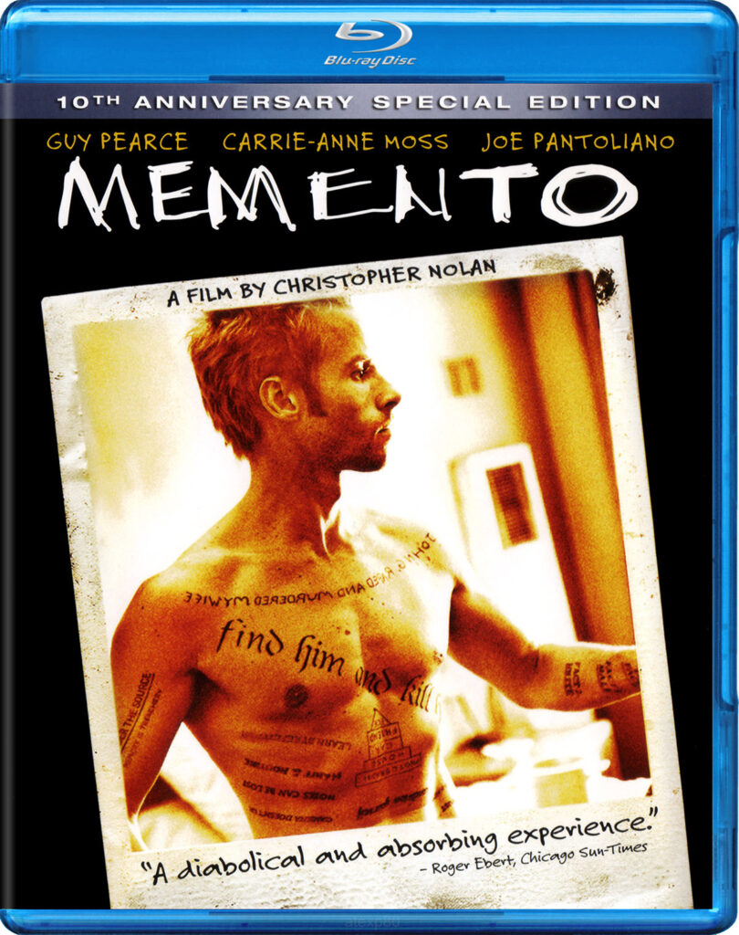Memento Blu-Ray (10th Anniversary Special Edition) – fílmico