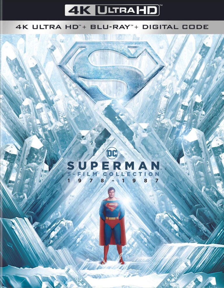Superman I-IV 5-Film Collection UHD4K + Blu-Ray (Superman / Superman II ...