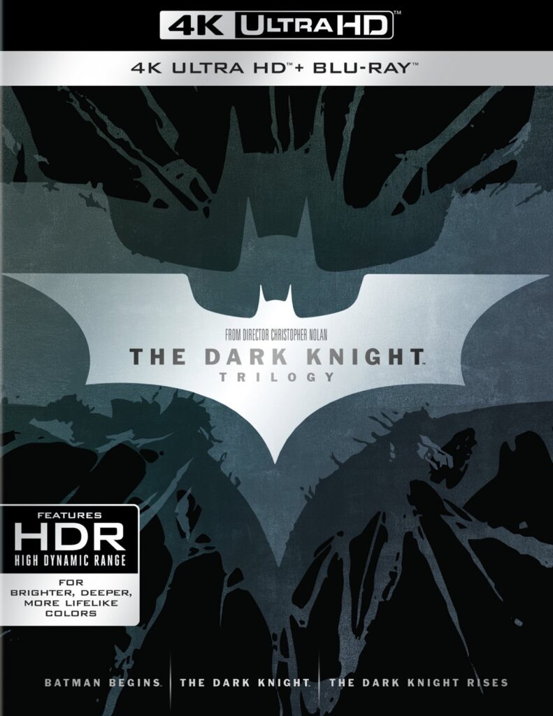The Dark Knight Trilogy UHD4K + Blu-Ray – fílmico
