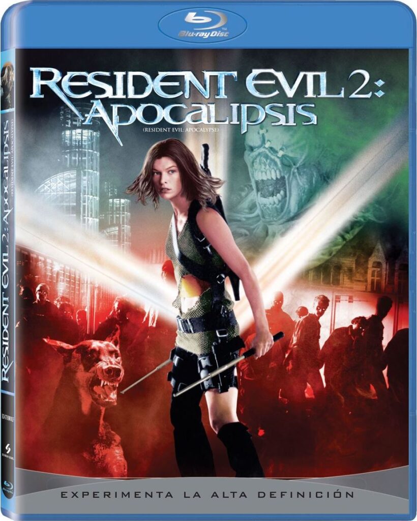 Resident Evil: Apocalypse (Resident Evil 2: Apocalipsis) Blu-Ray – fílmico