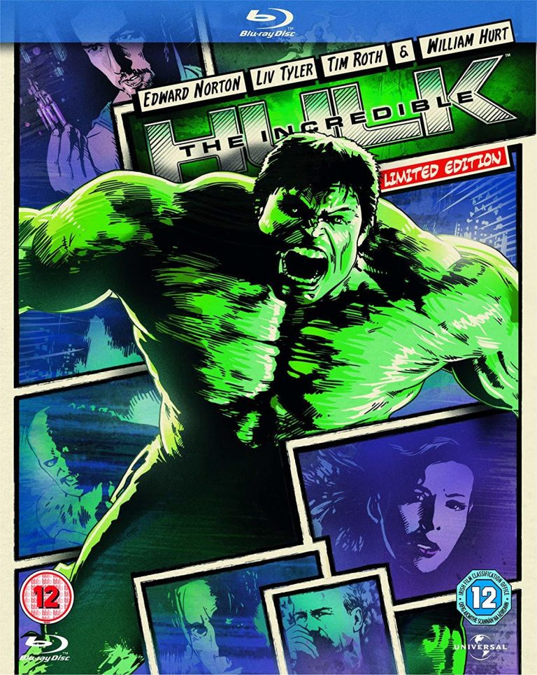 The Incredible Hulk Blu-Ray (Reel Heroes Limited Slipcover) – fílmico