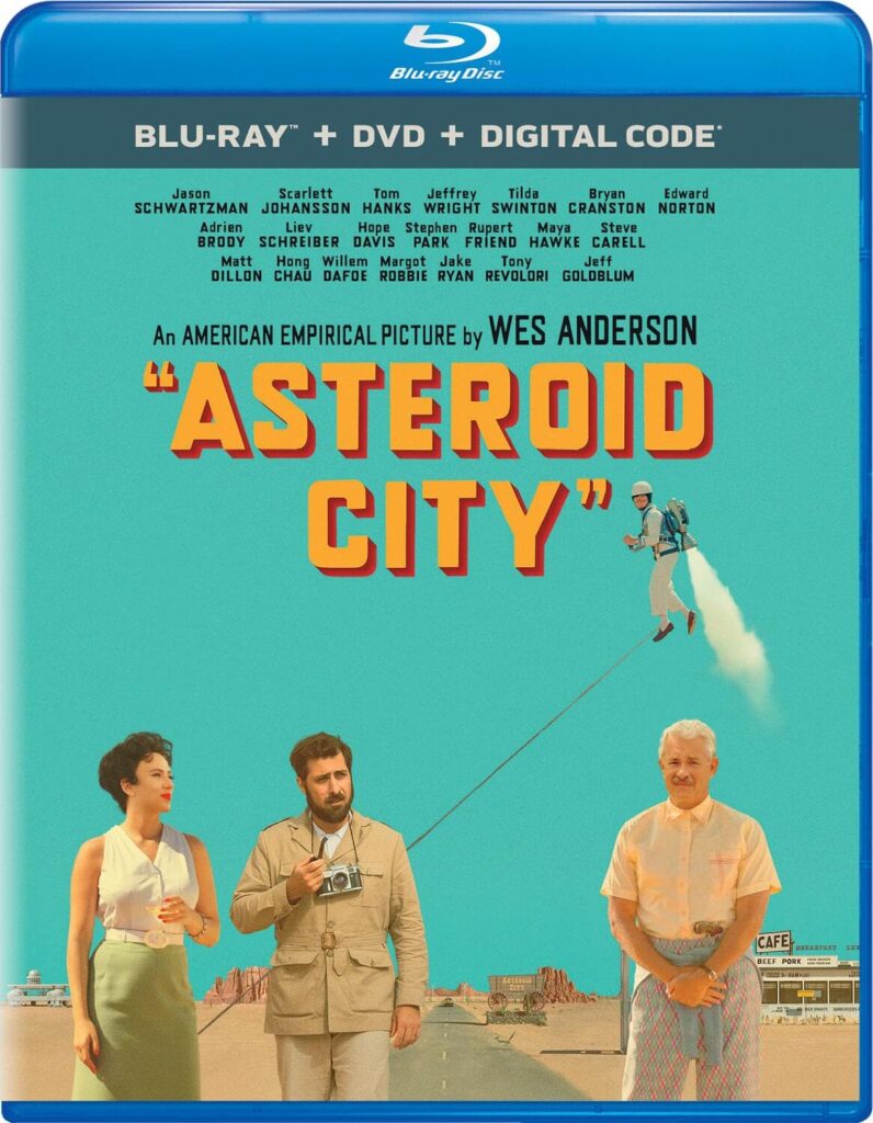 Asteroid City Blu-Ray + DVD ZONA 1 – fílmico