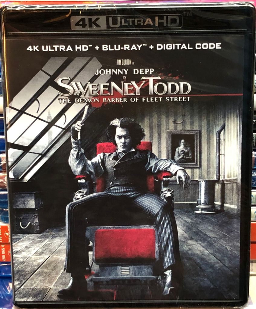 Sweeney Todd: The Demon Barber of Fleet Street UHD4K + Blu-Ray ...