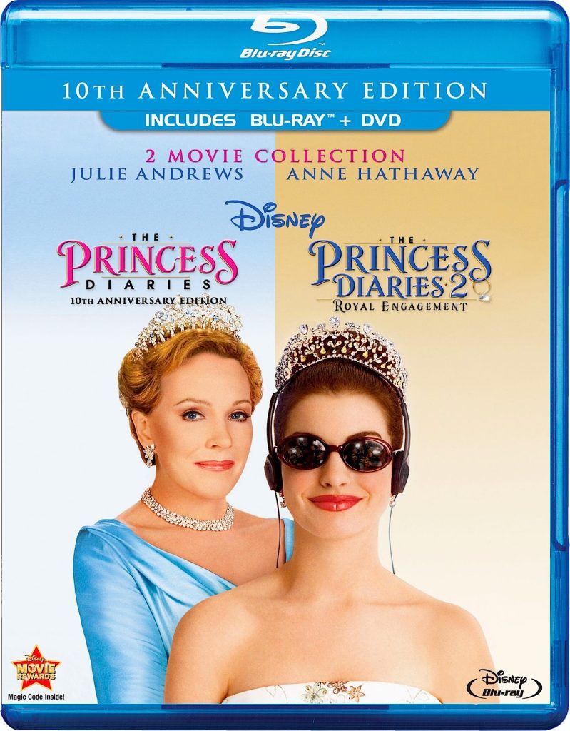 The Princess Diaries: 2 Movie Collection Blu-Ray + DVD ZONA 1 (10th ...