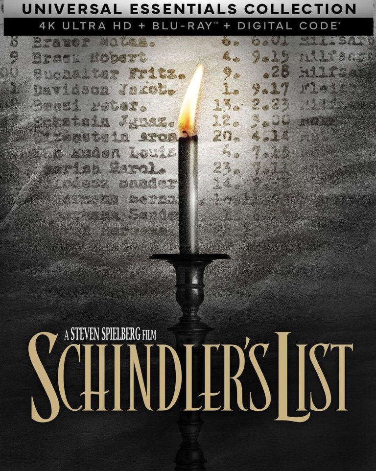 Schindler’s List UHD4K + Blu-Ray (Universal Essentials Collection ...