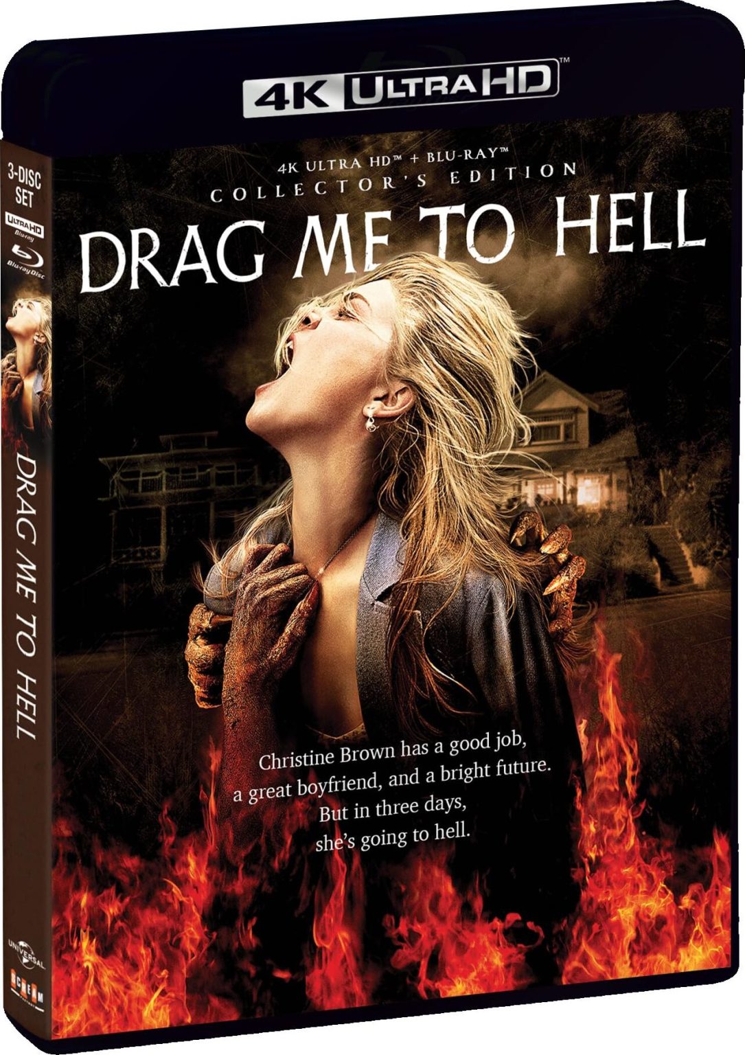 Drag Me to Hell Blu-Ray UHD4K + Blu-Ray (Collector’s Edition) – fílmico