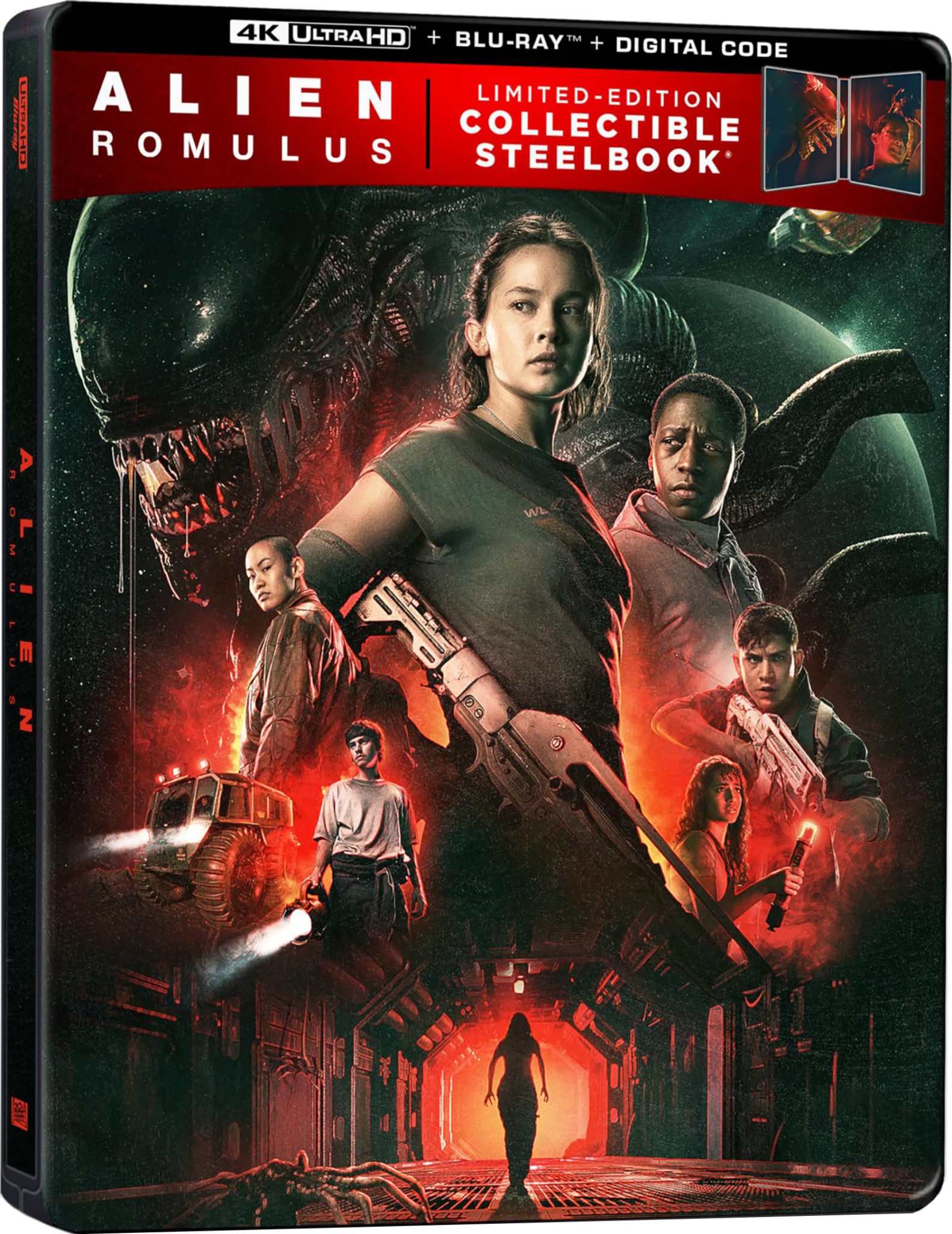 Alien: Romulus UHD4K + Blu-Ray (SteelBook) – fílmico