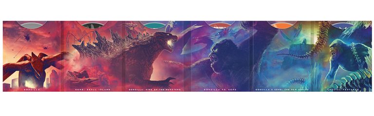 Godzilla/ Kong Monsterverse 5-Film Collection UHD4K – fílmico