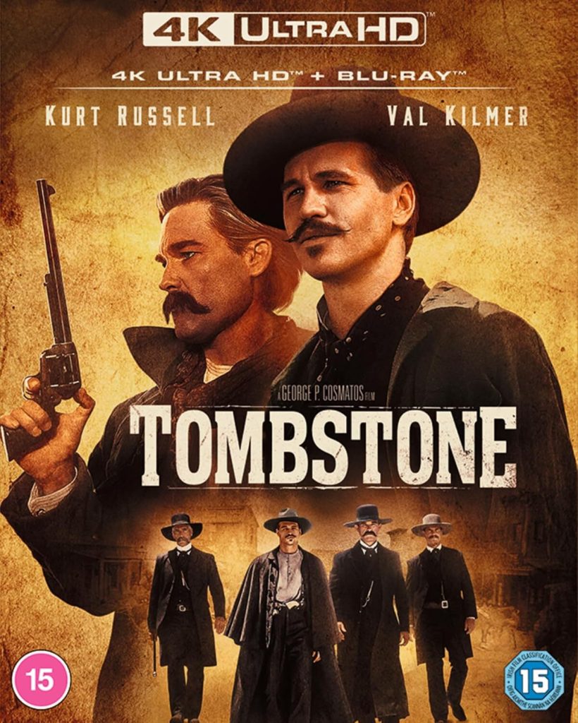 Tombstone UHD4K + Blu-Ray (UK) – fílmico