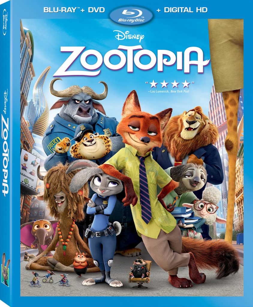 [USADO] Zootopia Blu-Ray + DVD (Incluye Slipcover) – fílmico