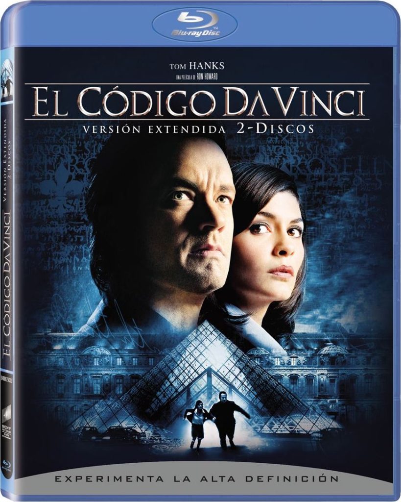 [USADO] The Da Vinci Code (El Código Da Vinci) Blu-Ray – fílmico