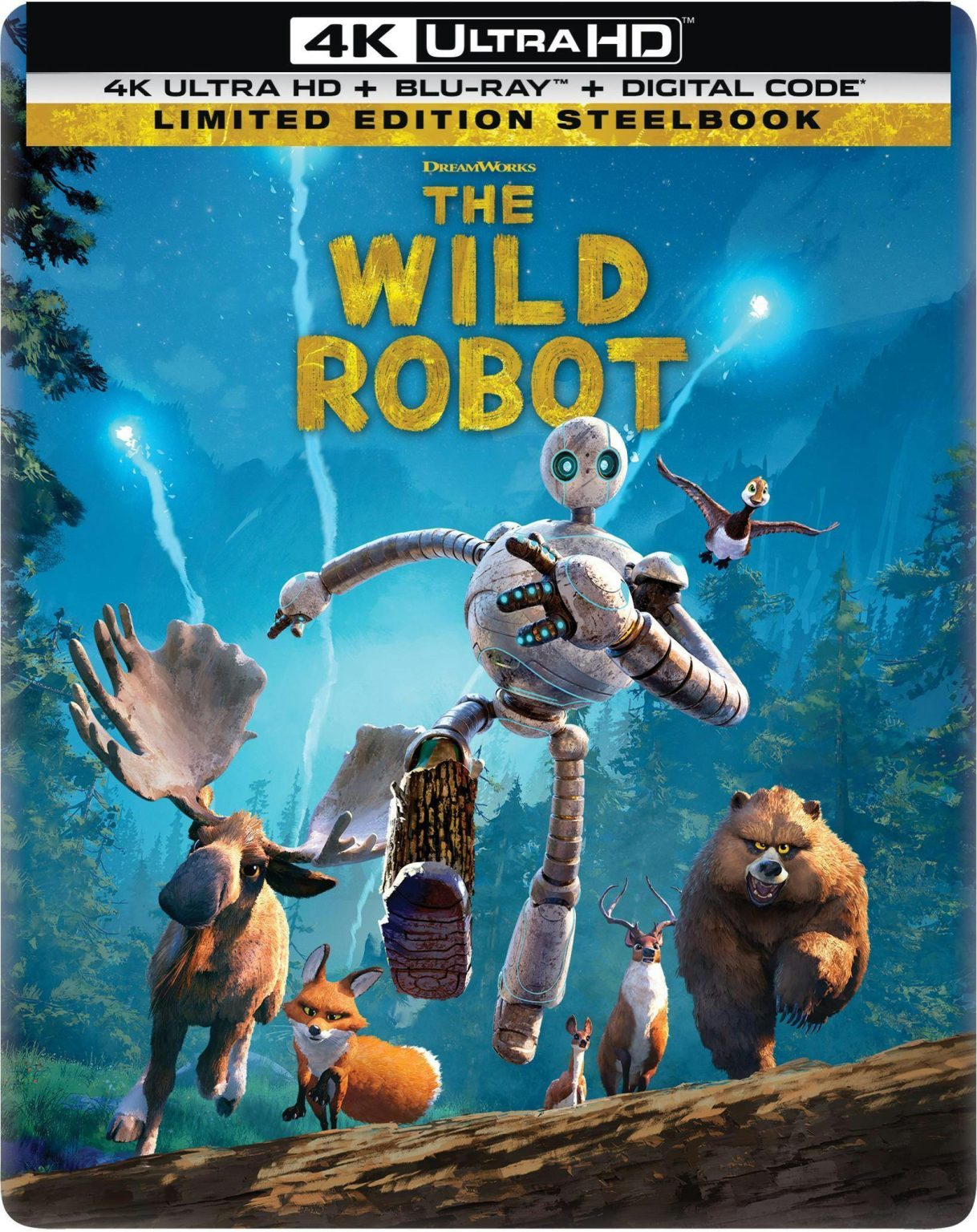 [PREVENTA] The Wild Robot UHD4K + Blu-Ray (SteelBook) – fílmico
